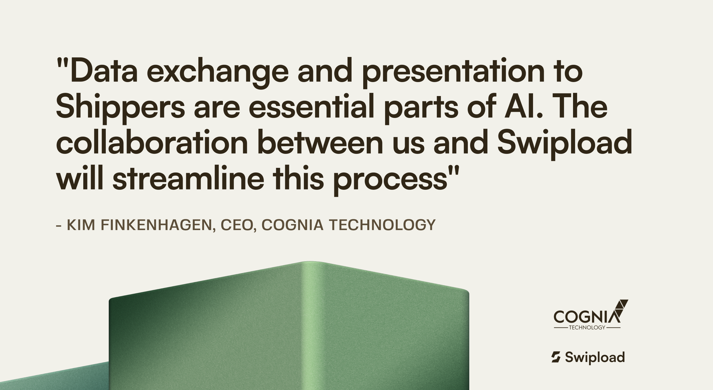 New AI-partnership with Cognia Technology - Swipload