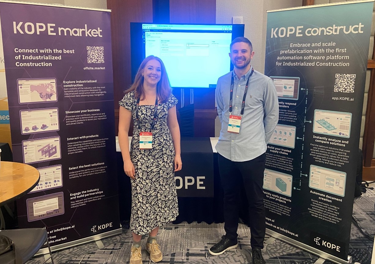 KOPE | KOPE at Advancing Prefabrication 2023 Phoenix
