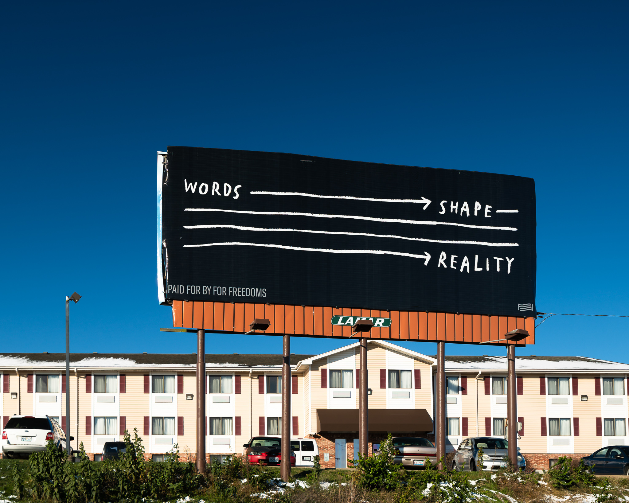 For Freedoms: Words Shape Reality