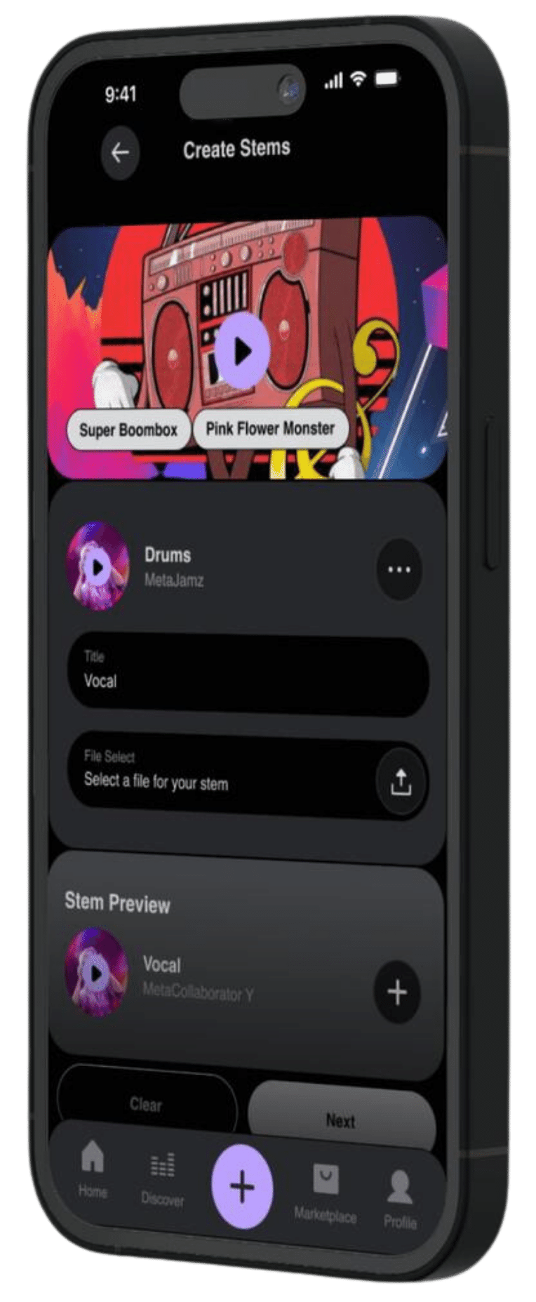 MetaJamz - Music Collaboration App