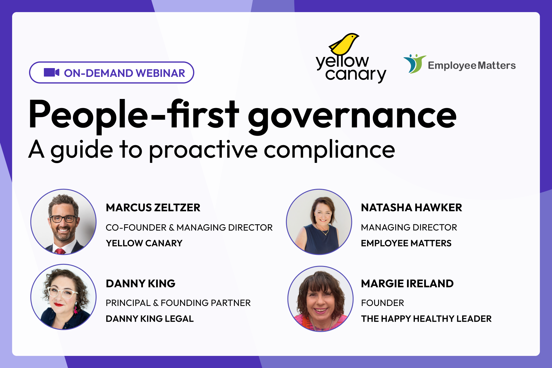 Yellow Canary | Proactive Compliance - Webinar