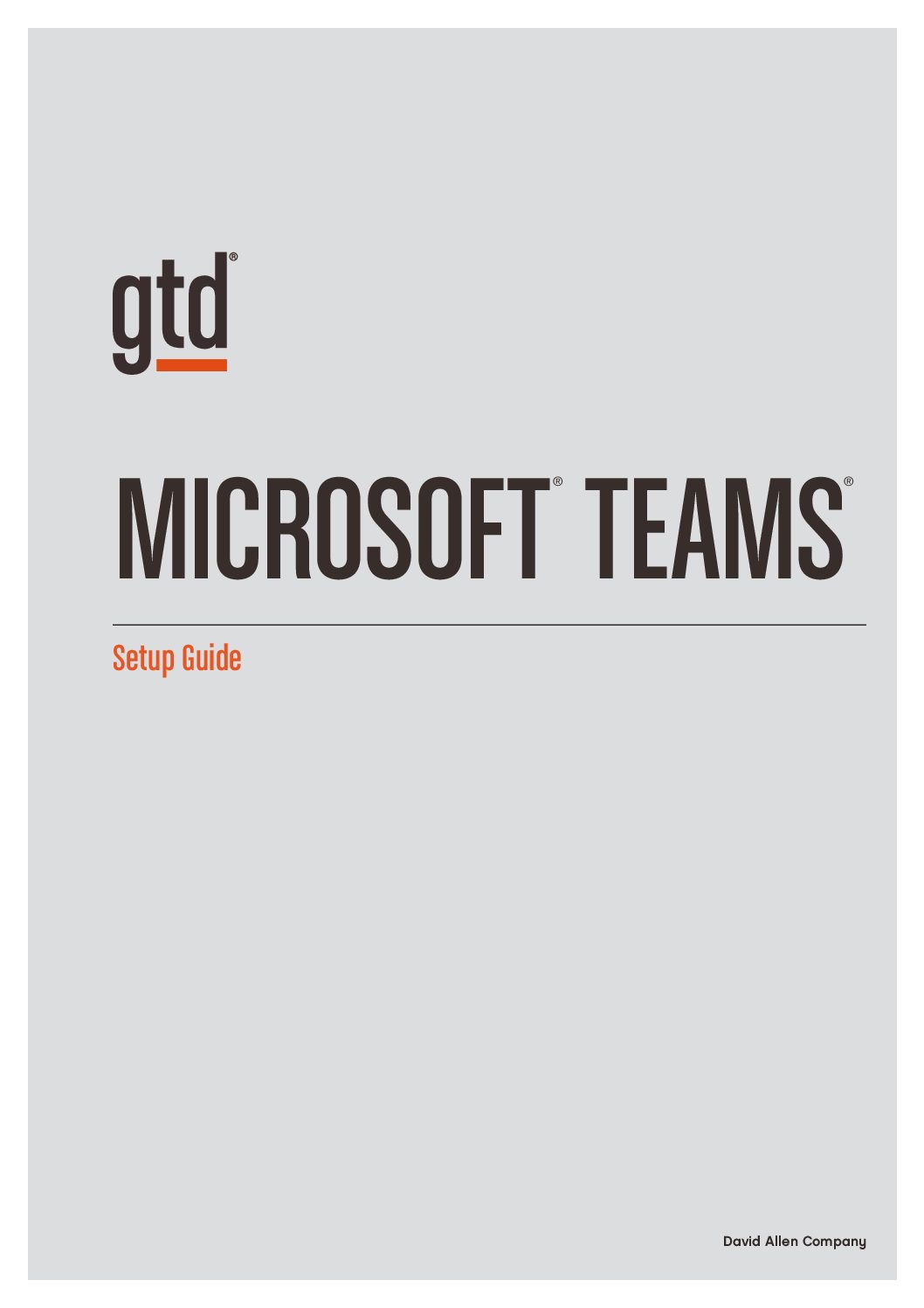 Microsoft Teams Setup Guide for GTD (PDF Only) - Next Action Associates