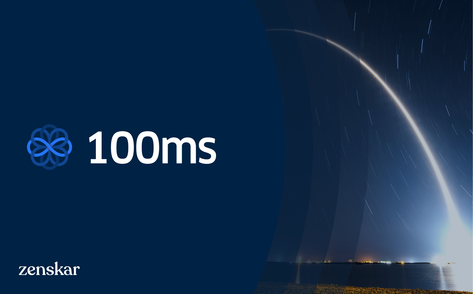 100ms launched 4 months sooner with Zenskar