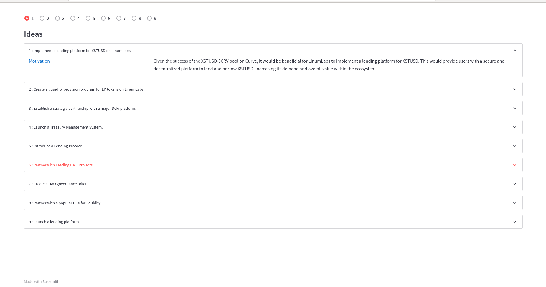 Linum Labs | Blog | Generating Proposals for DAOs using LLM: An Experiment