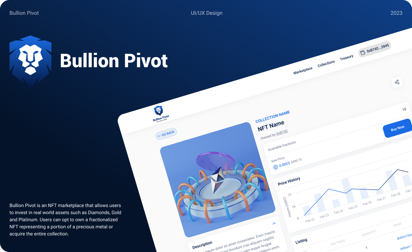 Linum Labs | Showcase | Bullion Pivot
