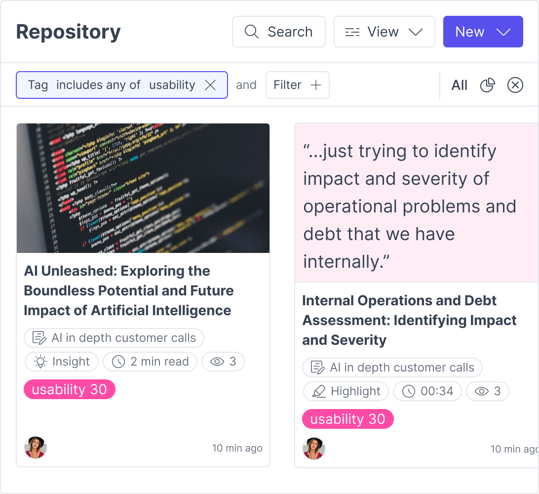 Best UX Research Repository Tool in 2023 | Great Question