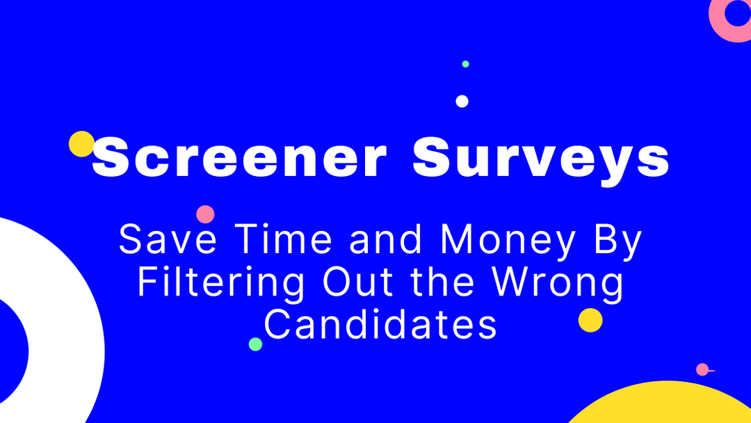 How to write great screener surveys for UX research | Great Question