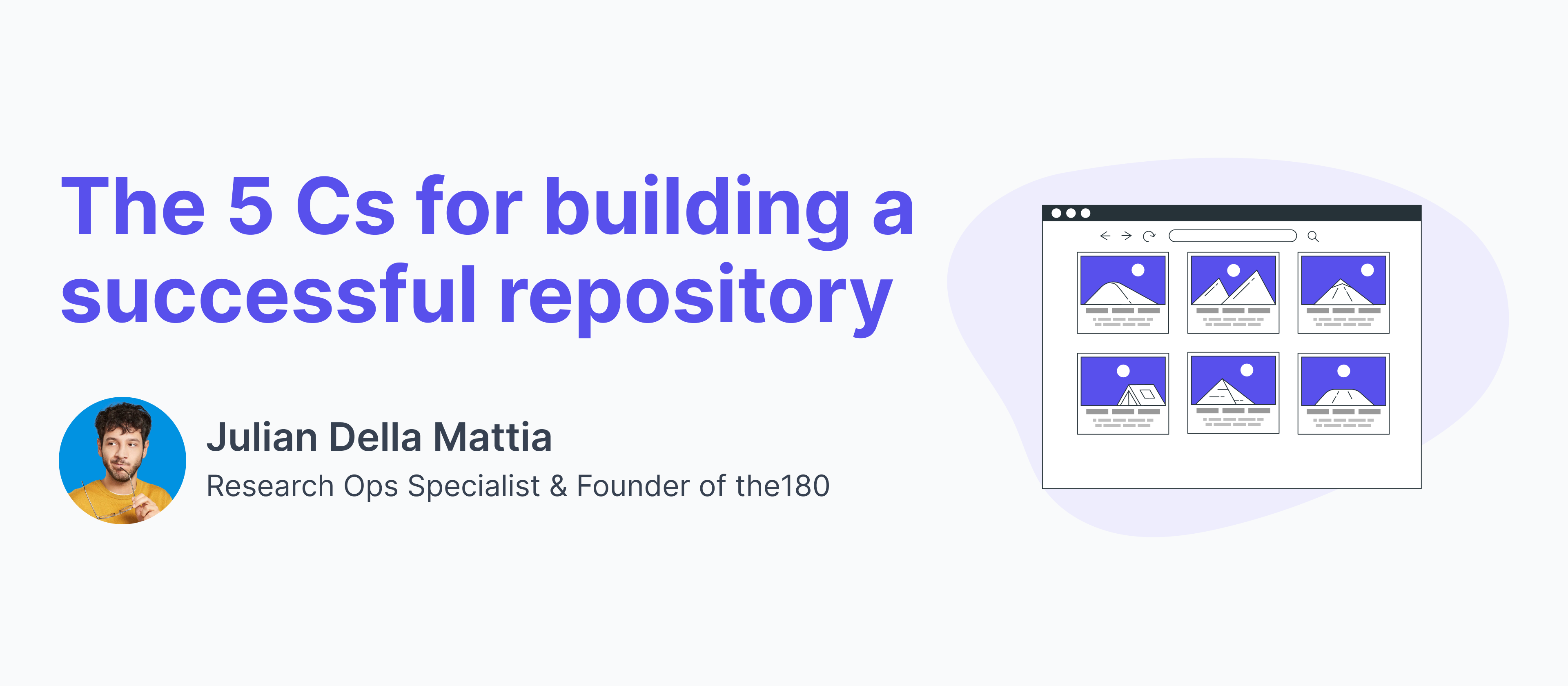 The 5 Cs for building a successful research repository | Great Question