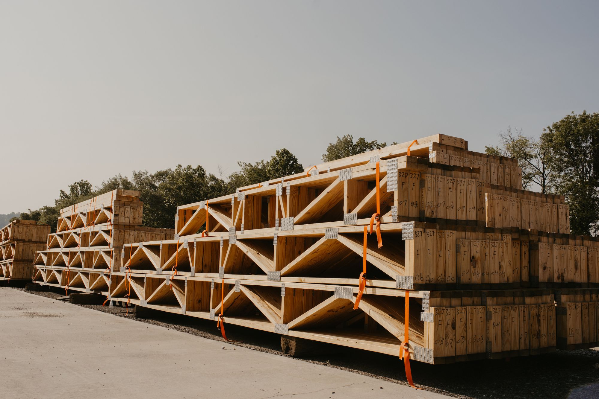 Trusses & Panels — Hiwassee Builders Supply