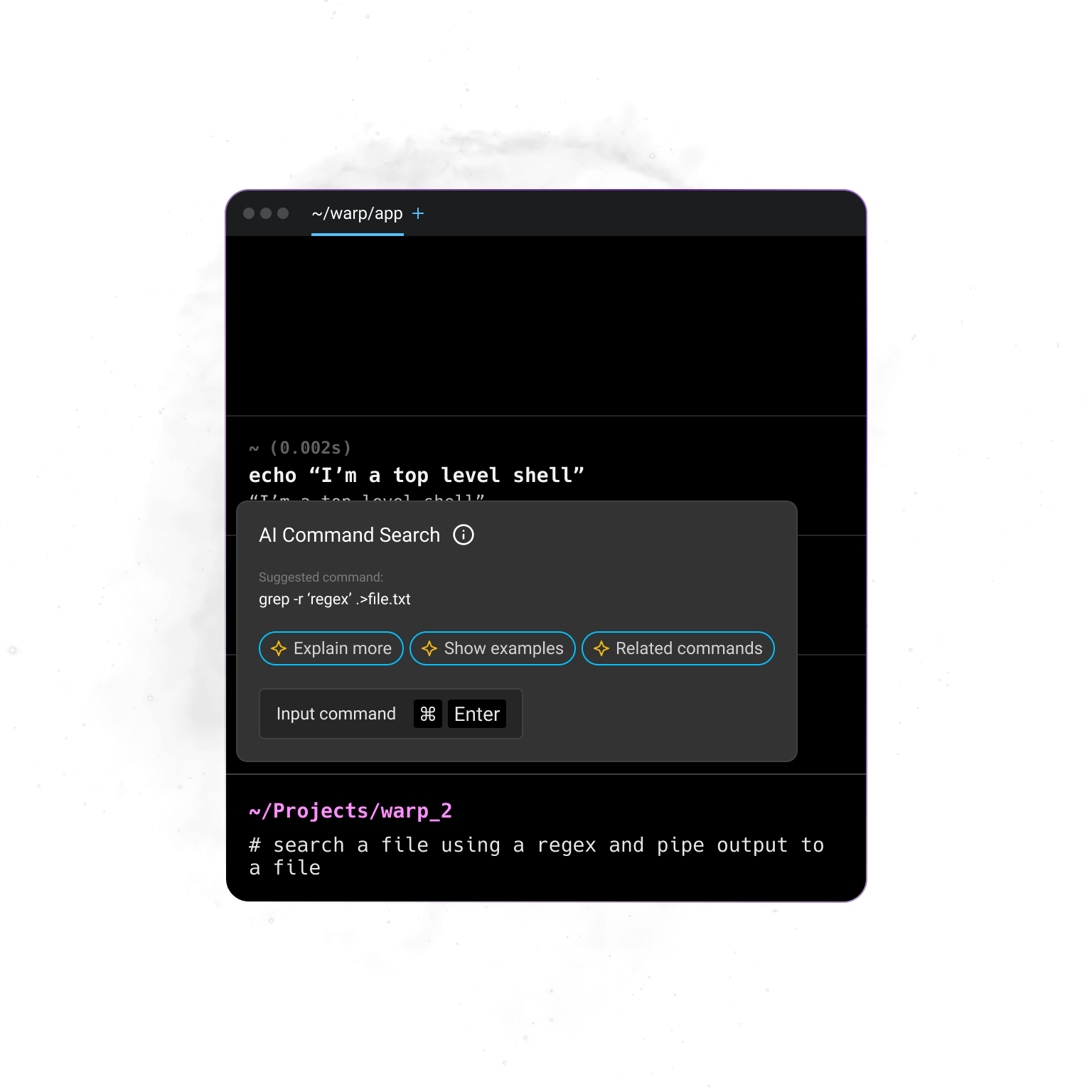 Warp AI - AI fully integrated with your terminal