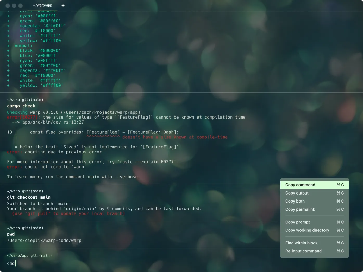 Warp: Your terminal, reimagined