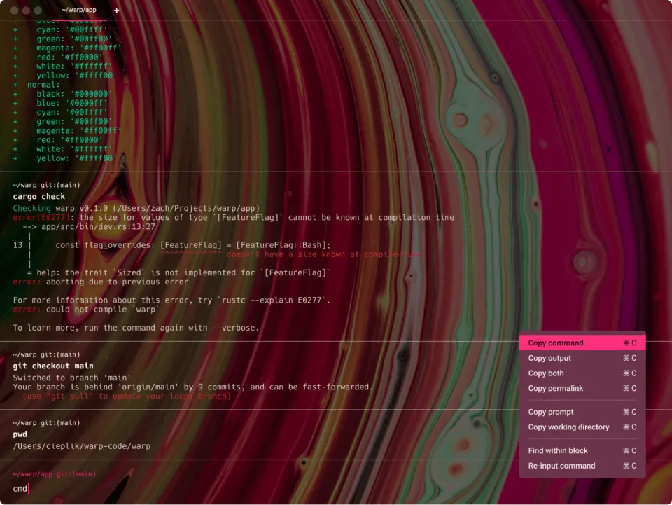 Mac Terminal for the 21st Century | Warp