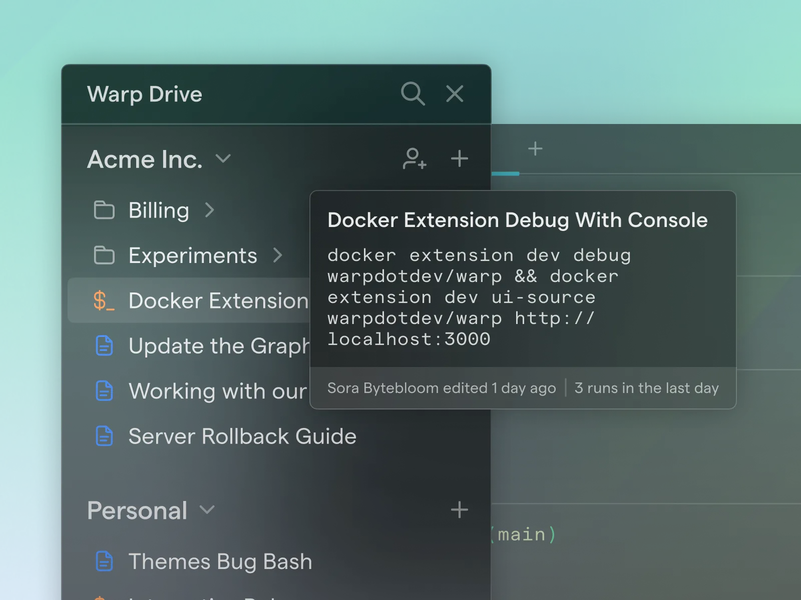Warp: Your terminal, reimagined