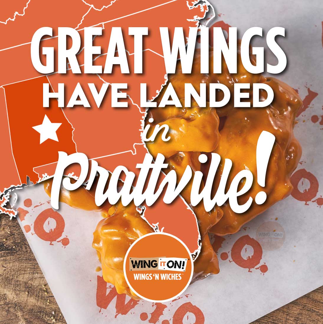WING IT ON! OPENS FIRST LOCATION IN ALABAMA | Wing It On! News