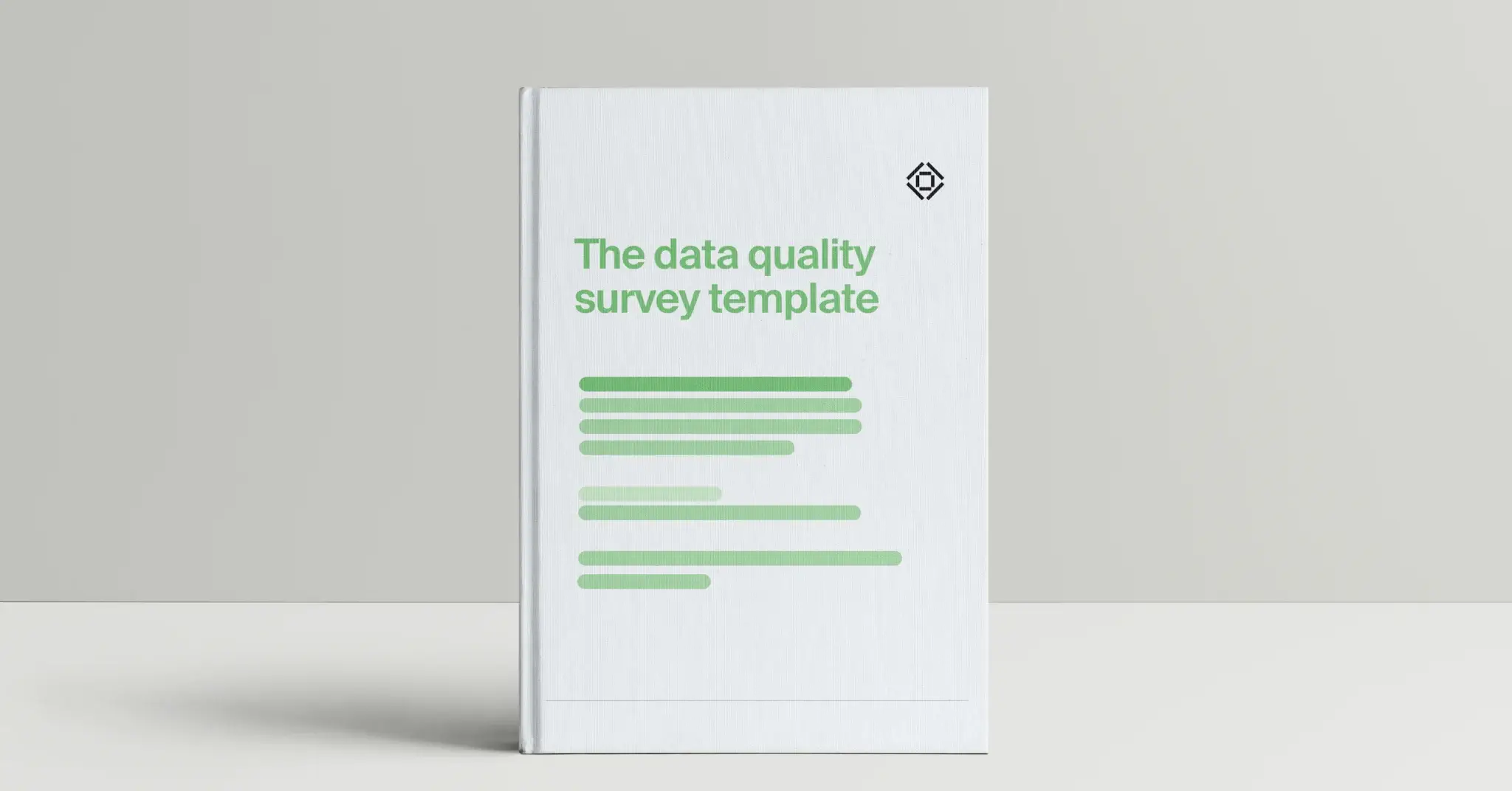 Data quality survey template