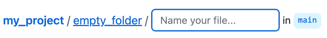 How To Create a Folder In a GitHub Repository