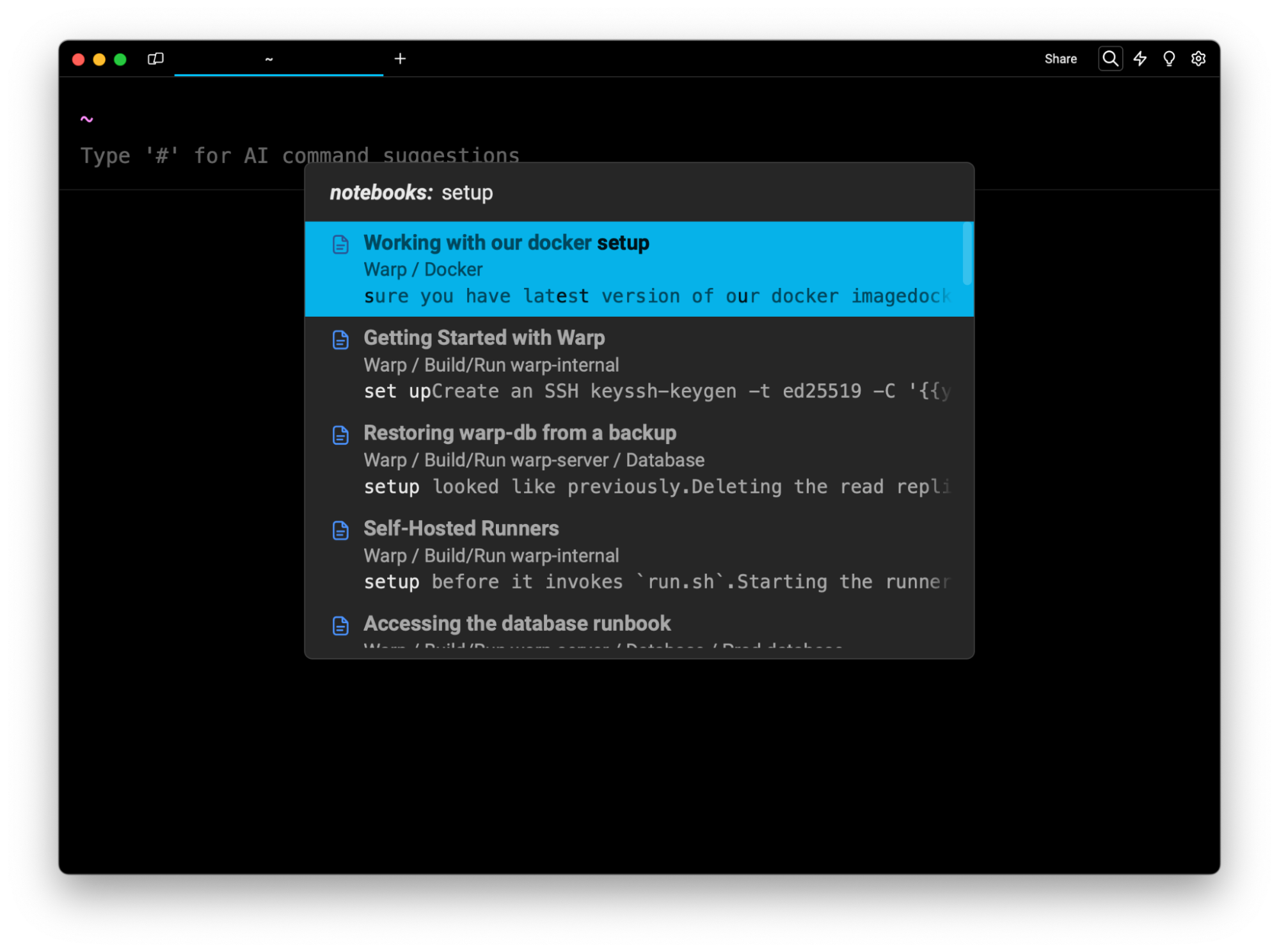 Introducing Notebooks in Warp Drive | Warp
