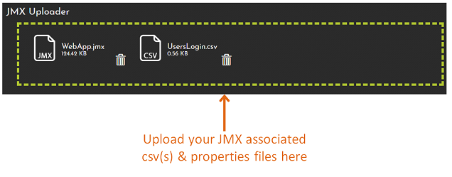 Upload Test Data File(s)