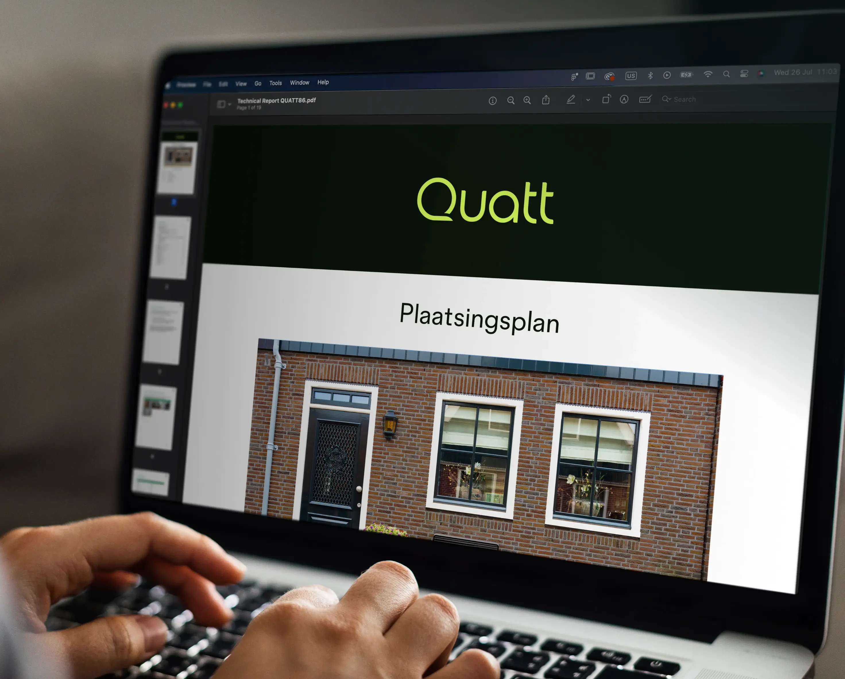 Huisbezoek door een Quatt-expert