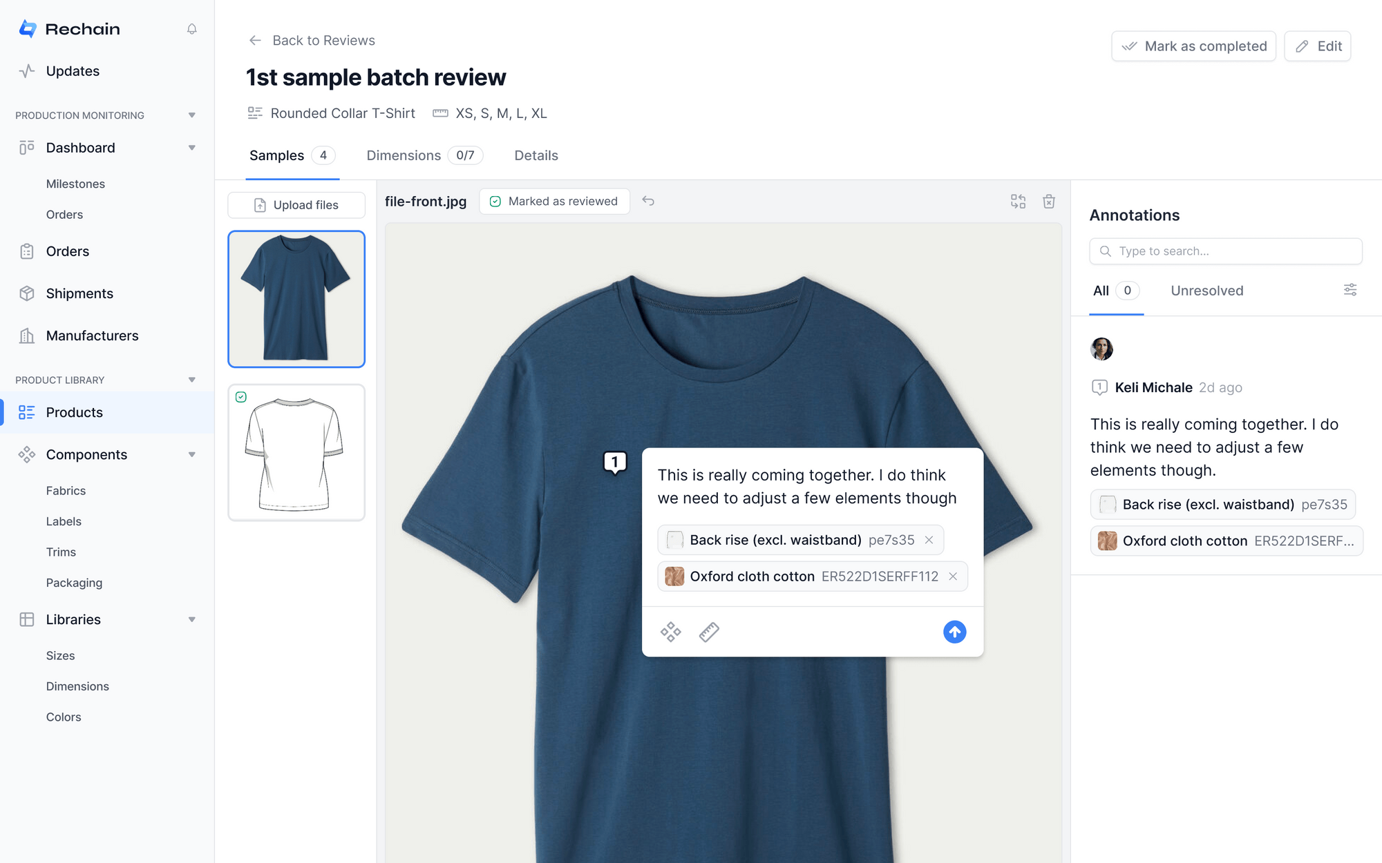 Rechain PLM Software