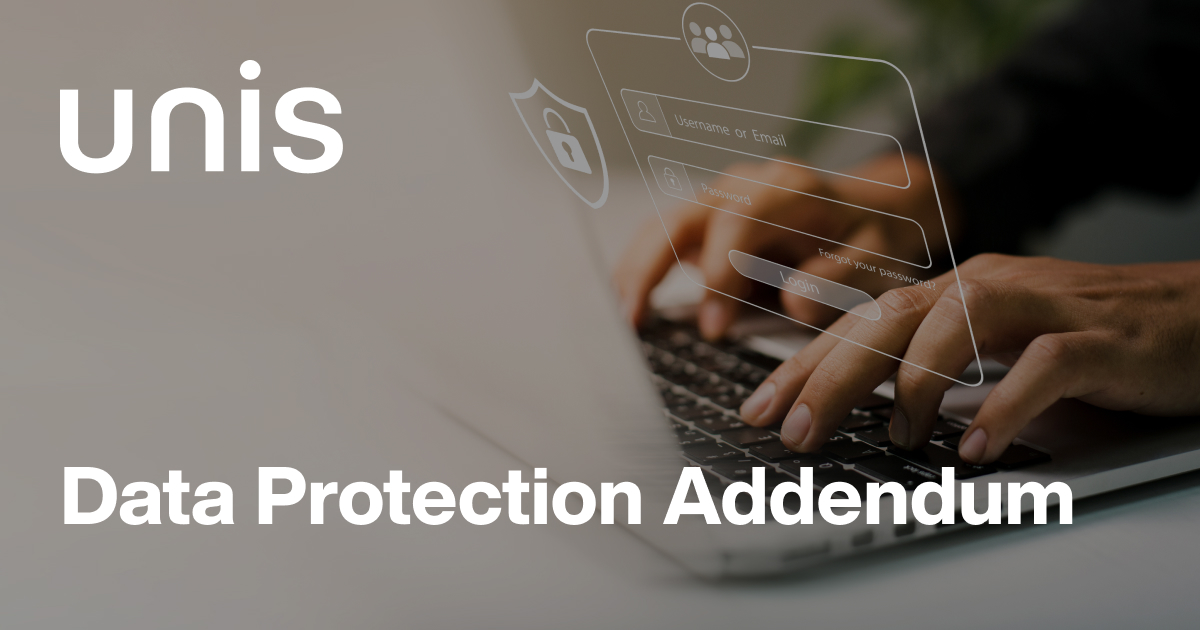 UNIS - Data Protection Addendum