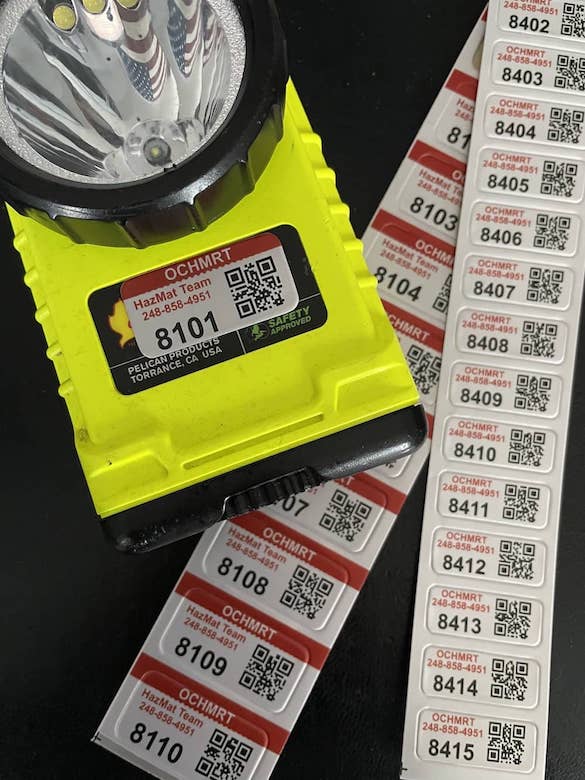 How Oakland County Hazmat Uses QR Codes to Manage Their Response Equipment