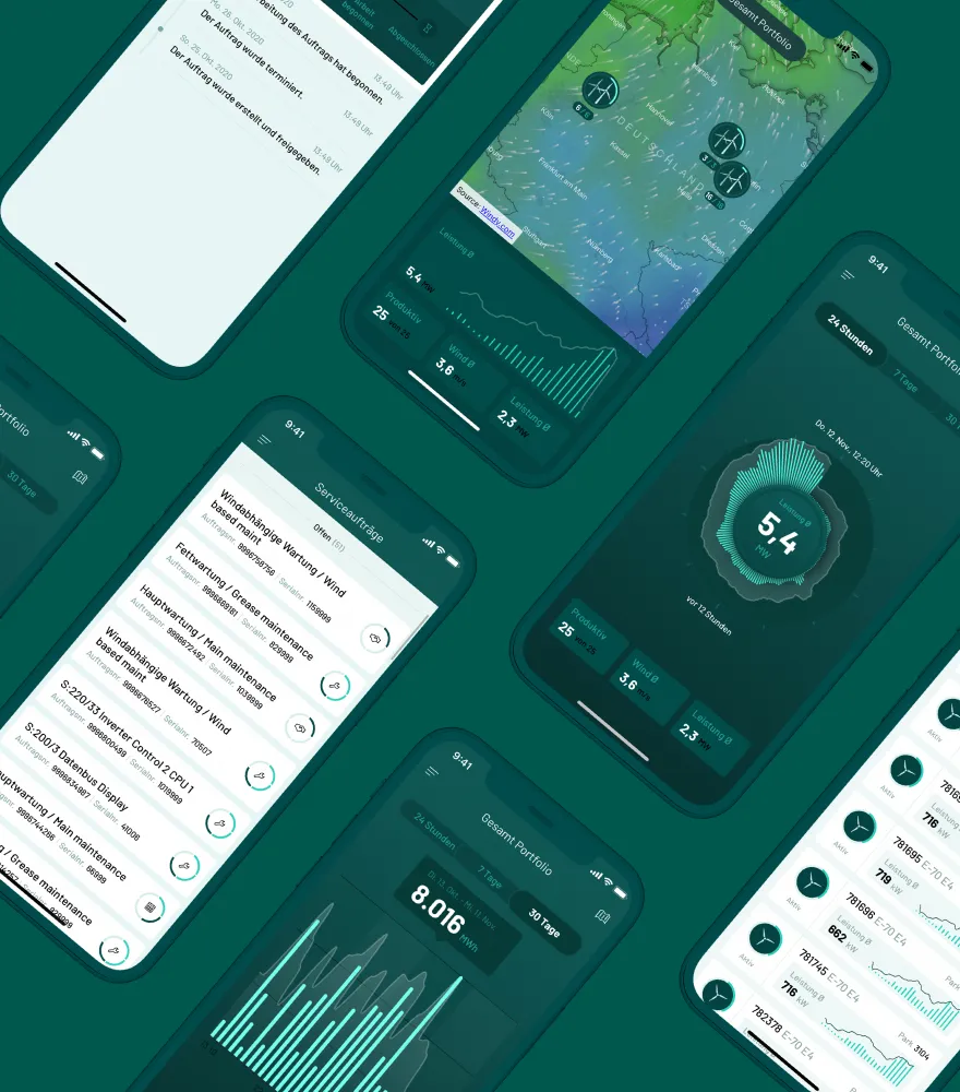 ENERCON SIP customer portal | Call up your wind farm data | Online or ...