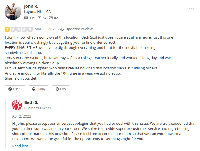 How to Respond to a Bad Yelp Review: 7 Best Practices