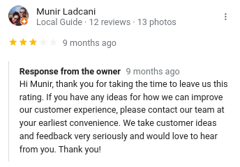 The Best 3 Star Review Response Examples