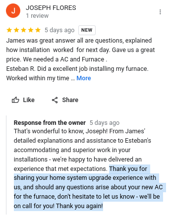 Thank You for Your Review Template For Responding To Feedback