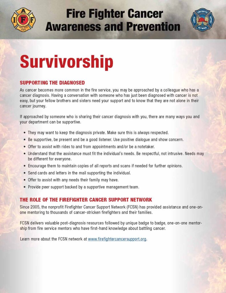 Week 4: Leadership, Survivorship and Culture Change - Firefighter ...
