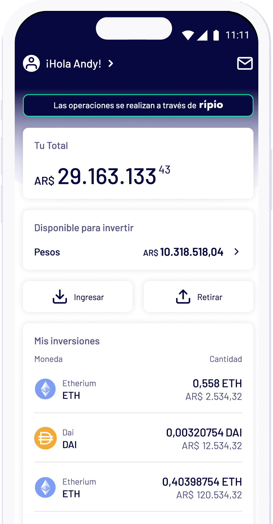 Comprá y vendé criptomonedas con IOL cripto