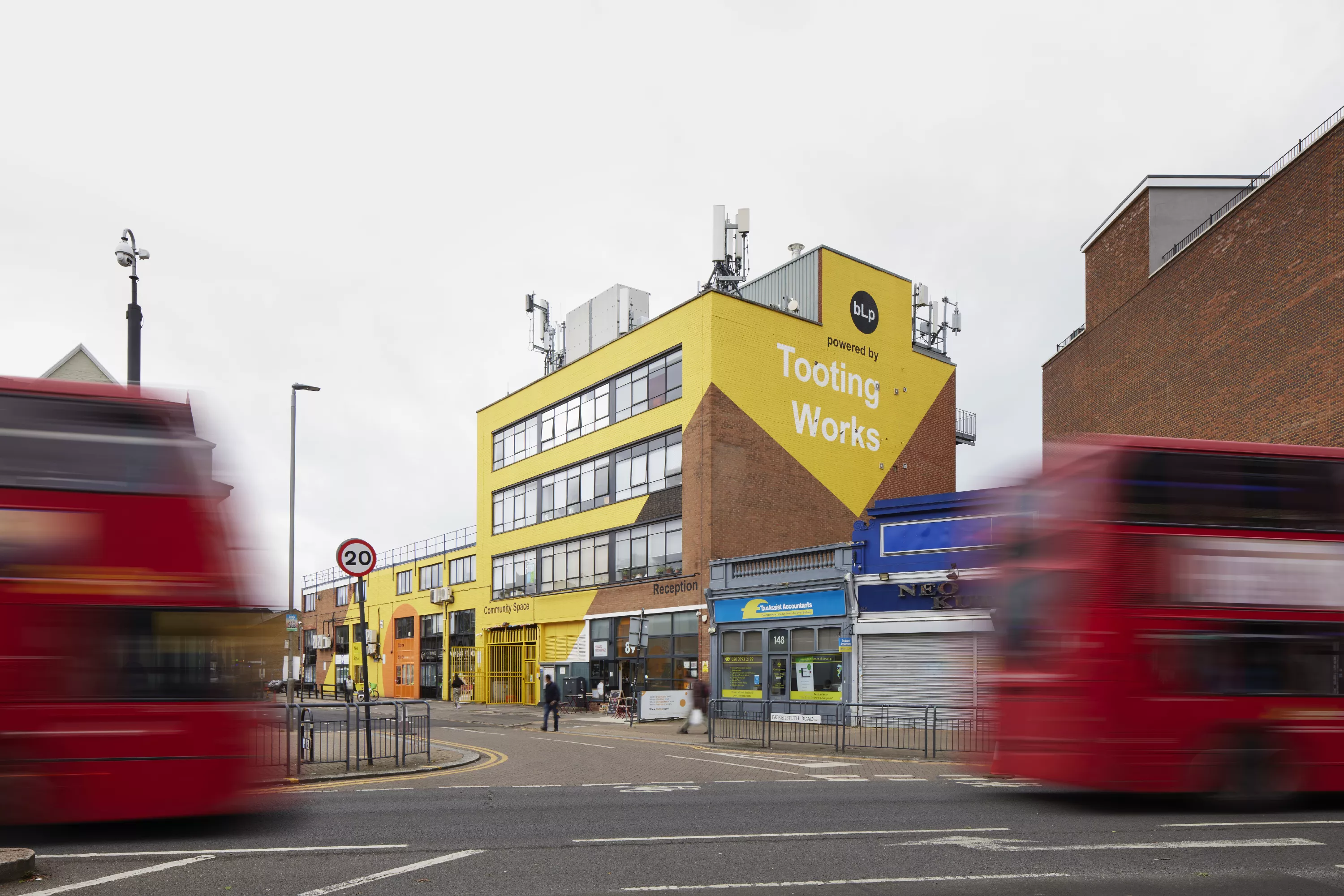 Alma-nac - Projects - Tooting Works - Tooting, London