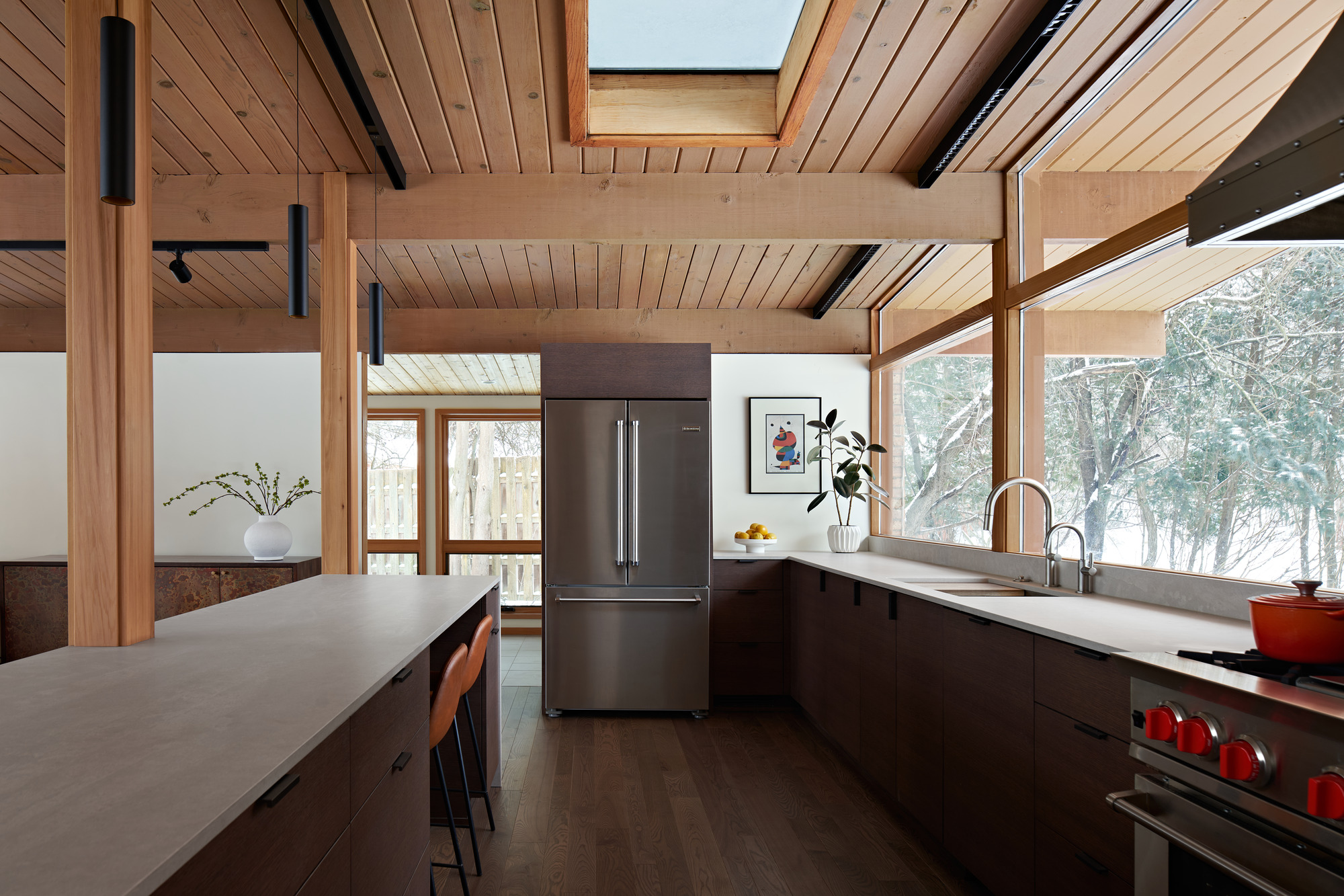 MCM Kitchen Renovation + Four Season Addition | Giraffe Design Build