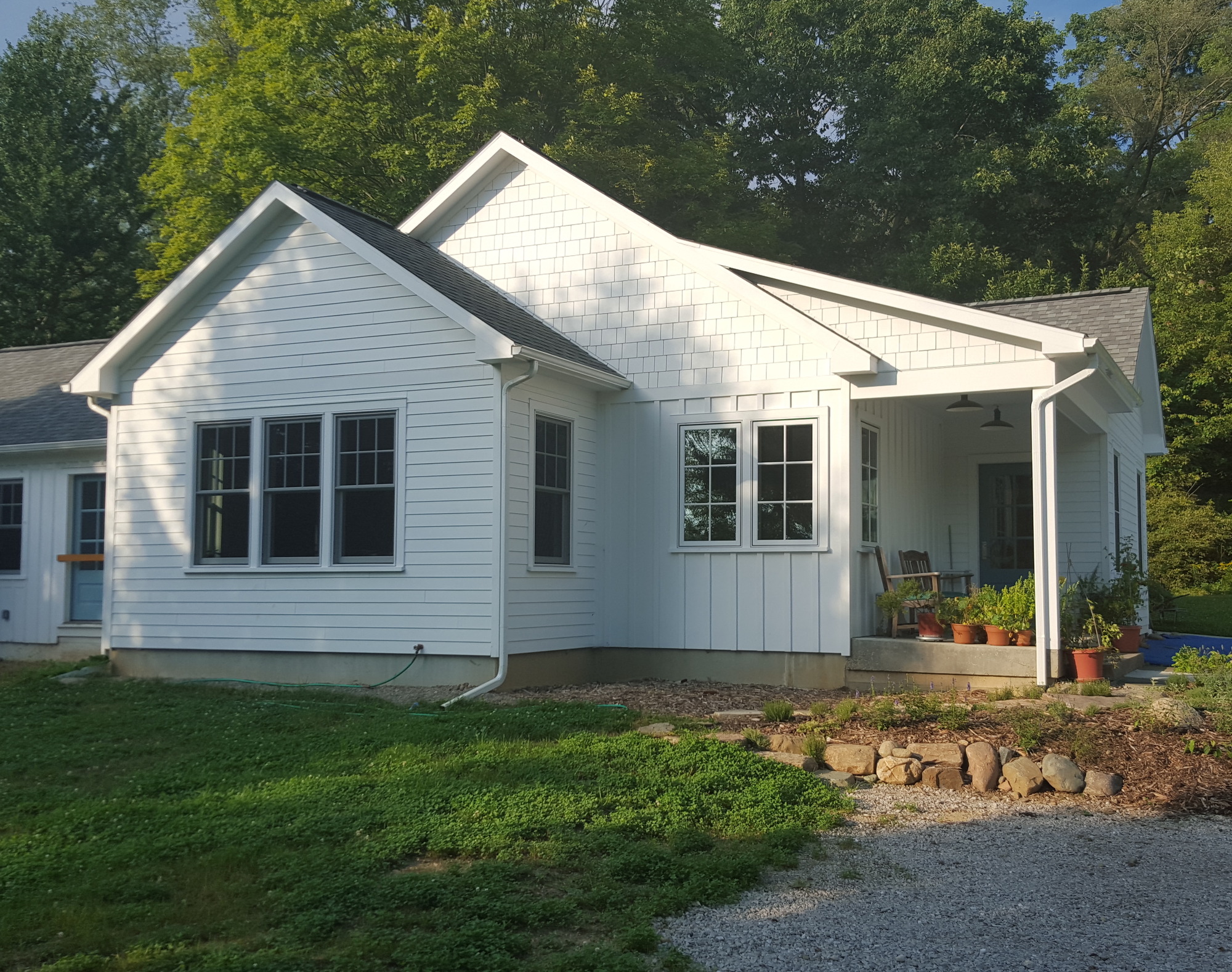 Huron River Farmhouse Addition + Renovation | Giraffe Design Build