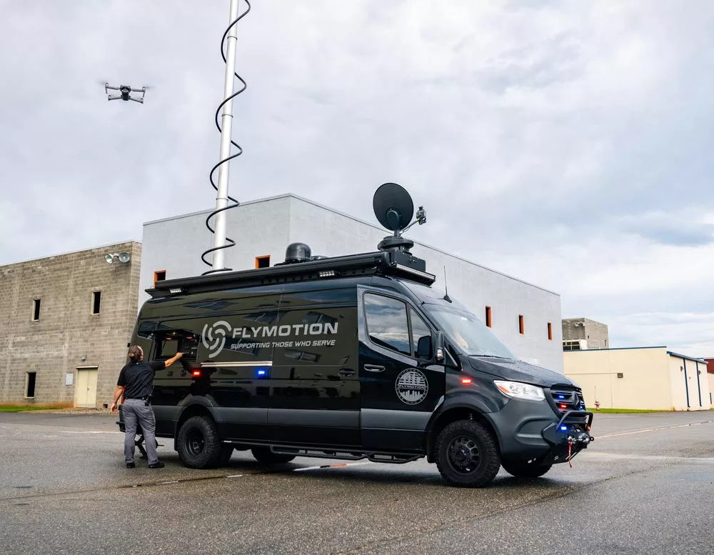 Why Use a Mobile Command Center in Law Enforcement Operations - FlyMotion