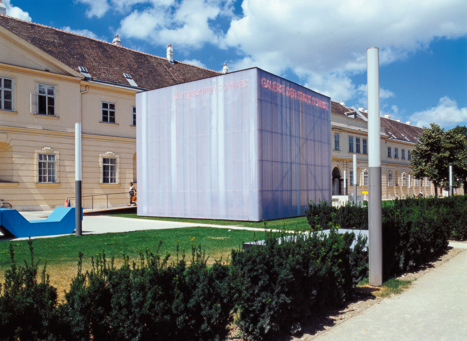 Kunstraum Schwaz | Sound pavilion in front of the Museumsquartier Vienna