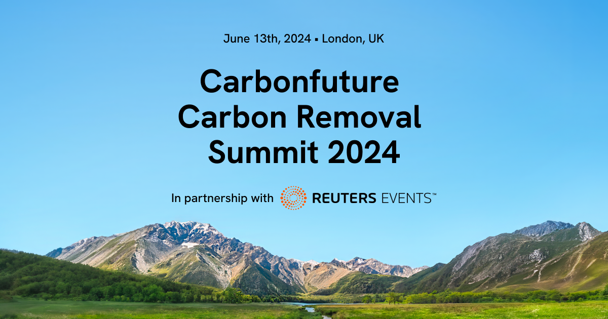 Carbonfuture Carbon Removal Summit 2024