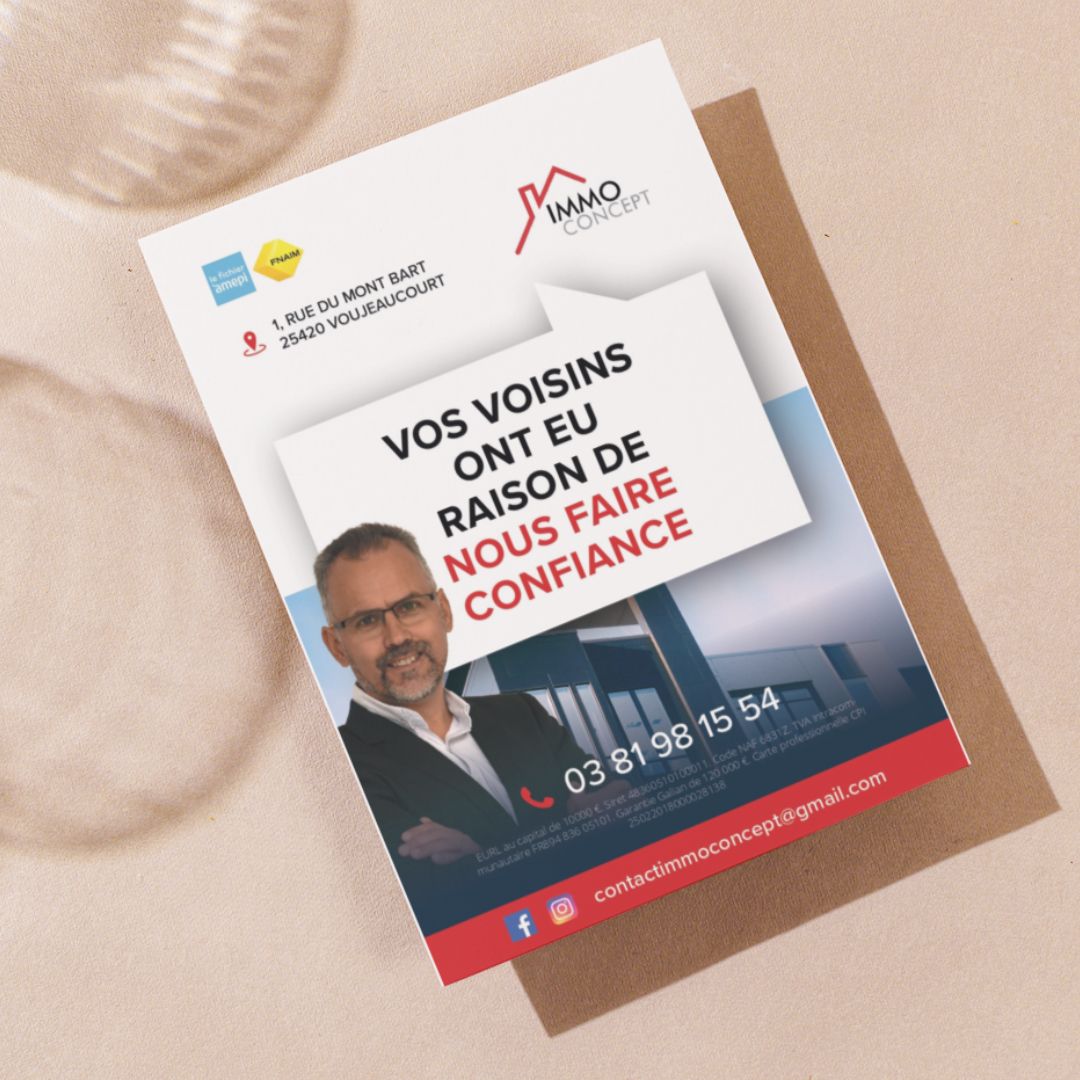 Réalisation et impression de Flyers