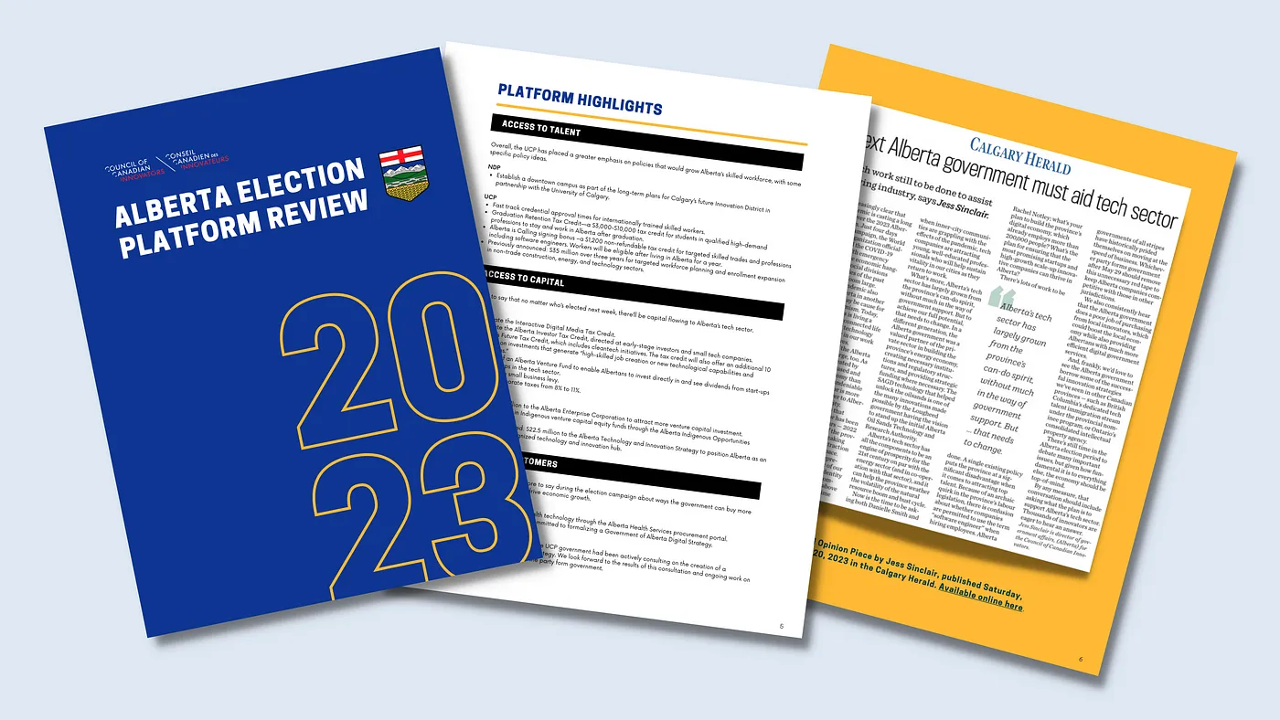 CCI’s Alberta Election Platform Review