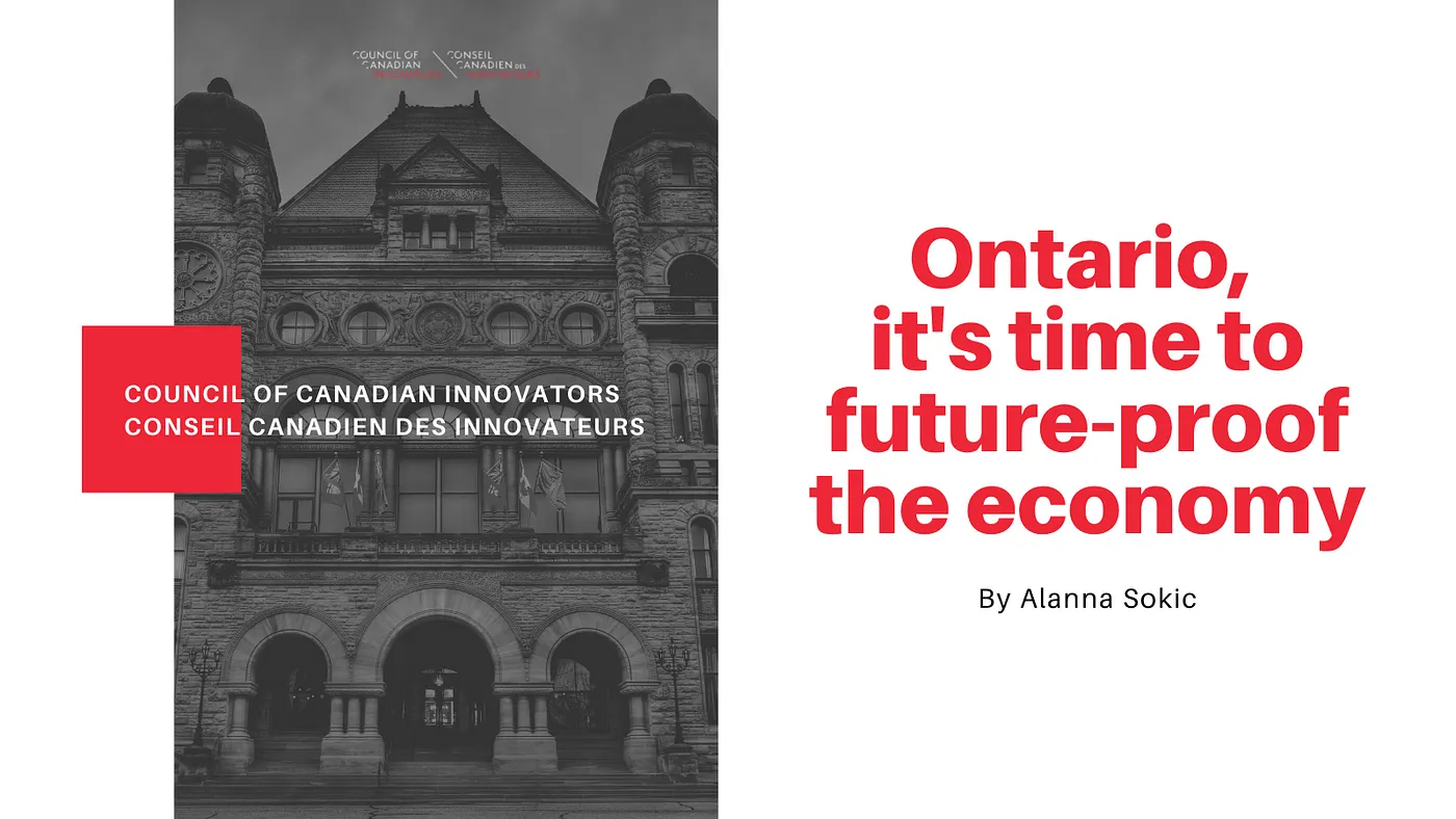 Ontario, it’s time to future-proof the economy