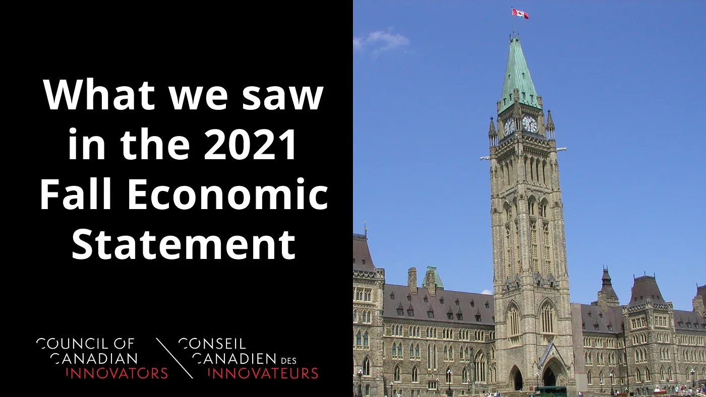 What we saw in the 2021 Fall Economic Statement