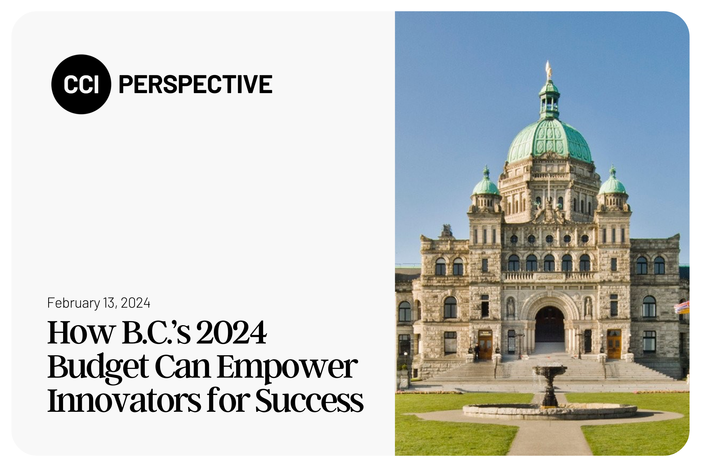 How B.C.’s 2024 Budget Can Empower Innovators for Success