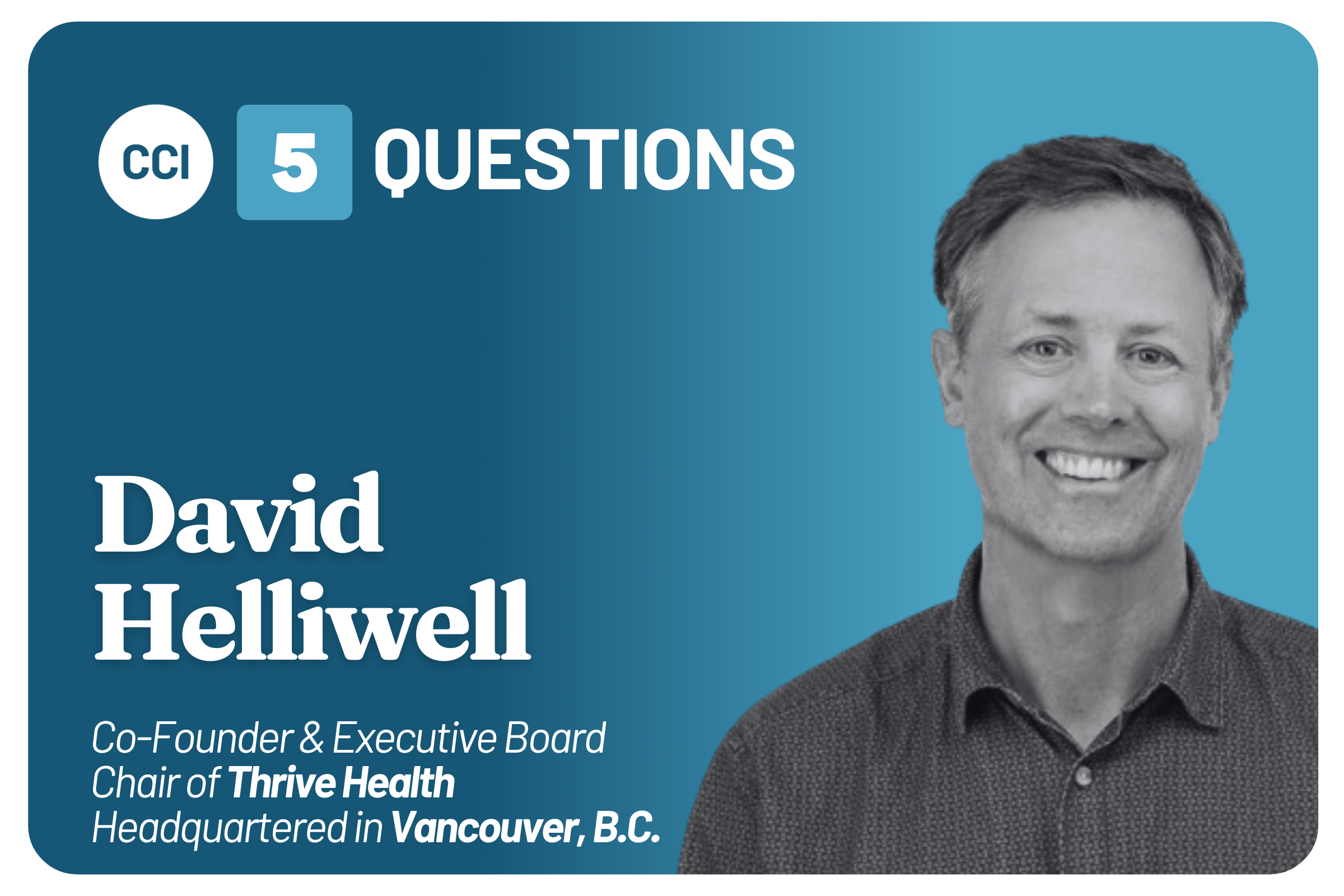 Five Questions with Thrive Health Co-Founder and Executive Board Chair ...