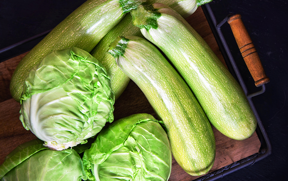 Crisp and Flavorful Cabbage & Zucchini | JMR Vieck Family Farms ...