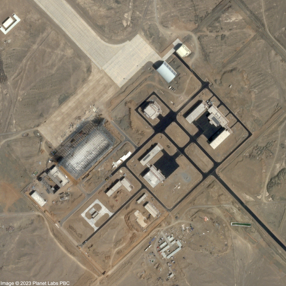 Lop Nur Airbase Upgrades - Jul 01, 2023 | SpaceFromSpace