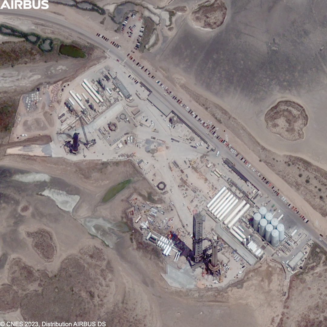 Starbase Launch Site - Jul 26, 2023 | SpaceFromSpace