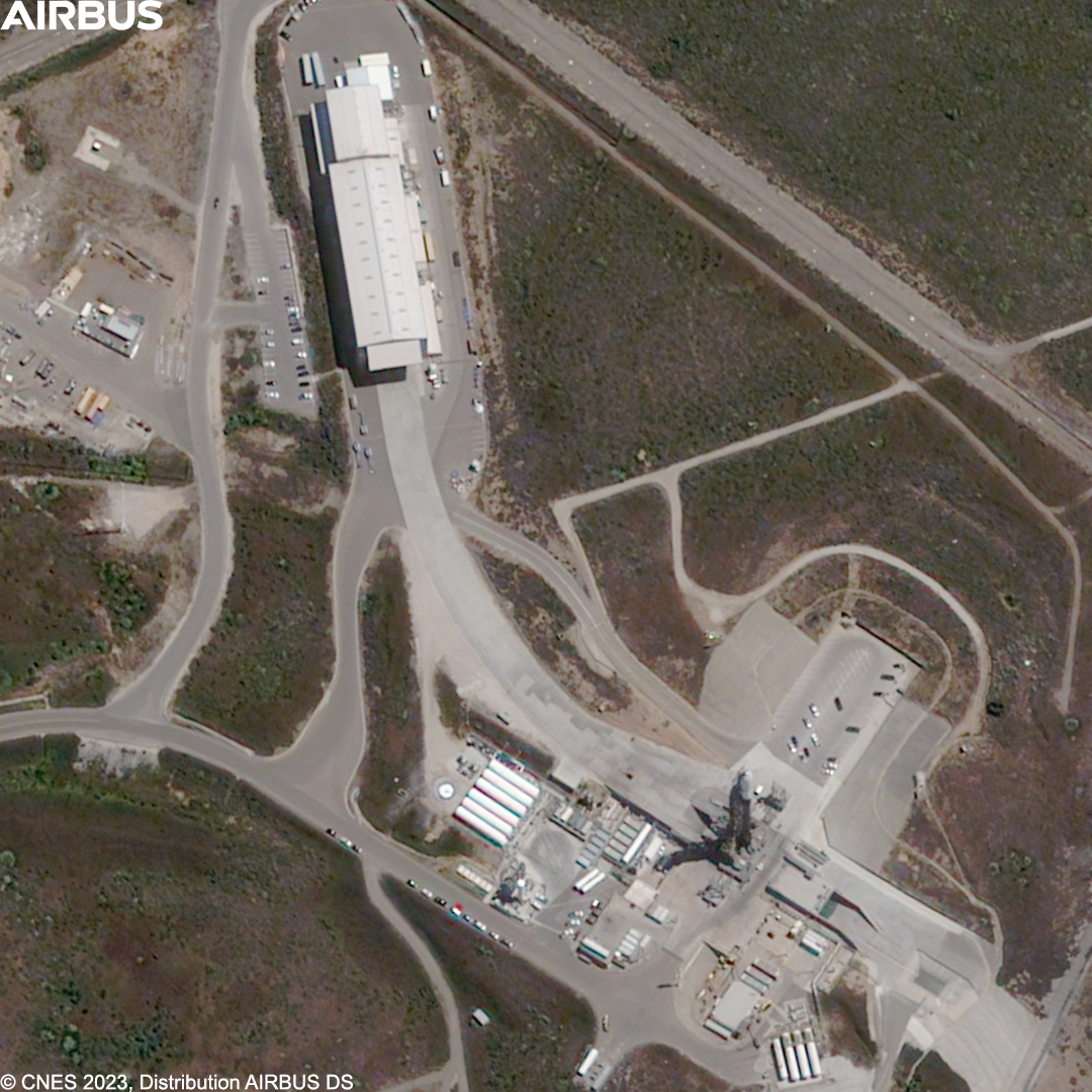 Space Launch Complex 4 - Aug 18, 2023 | SpaceFromSpace
