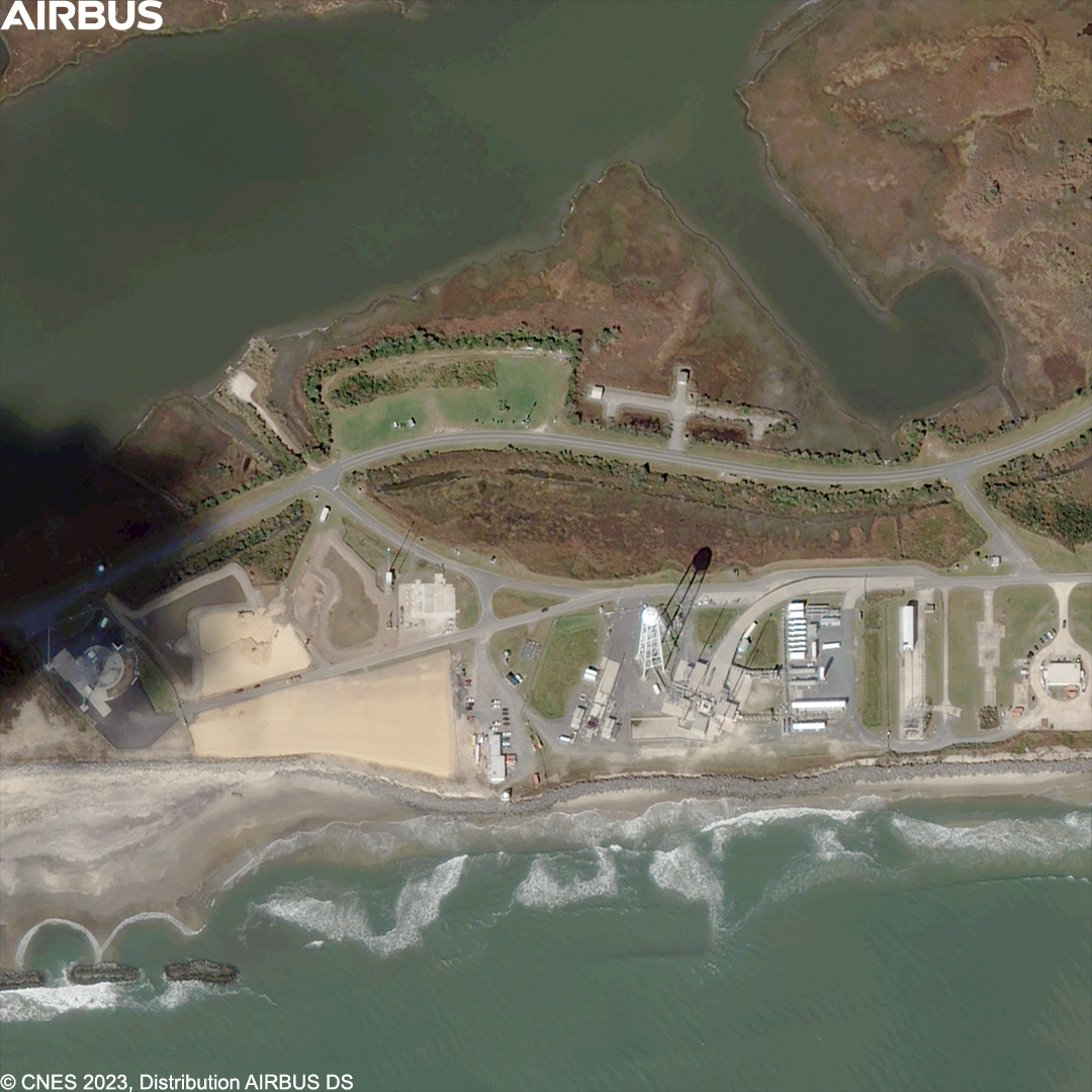 Wallops Spaceport - Oct 09, 2023 | SpaceFromSpace
