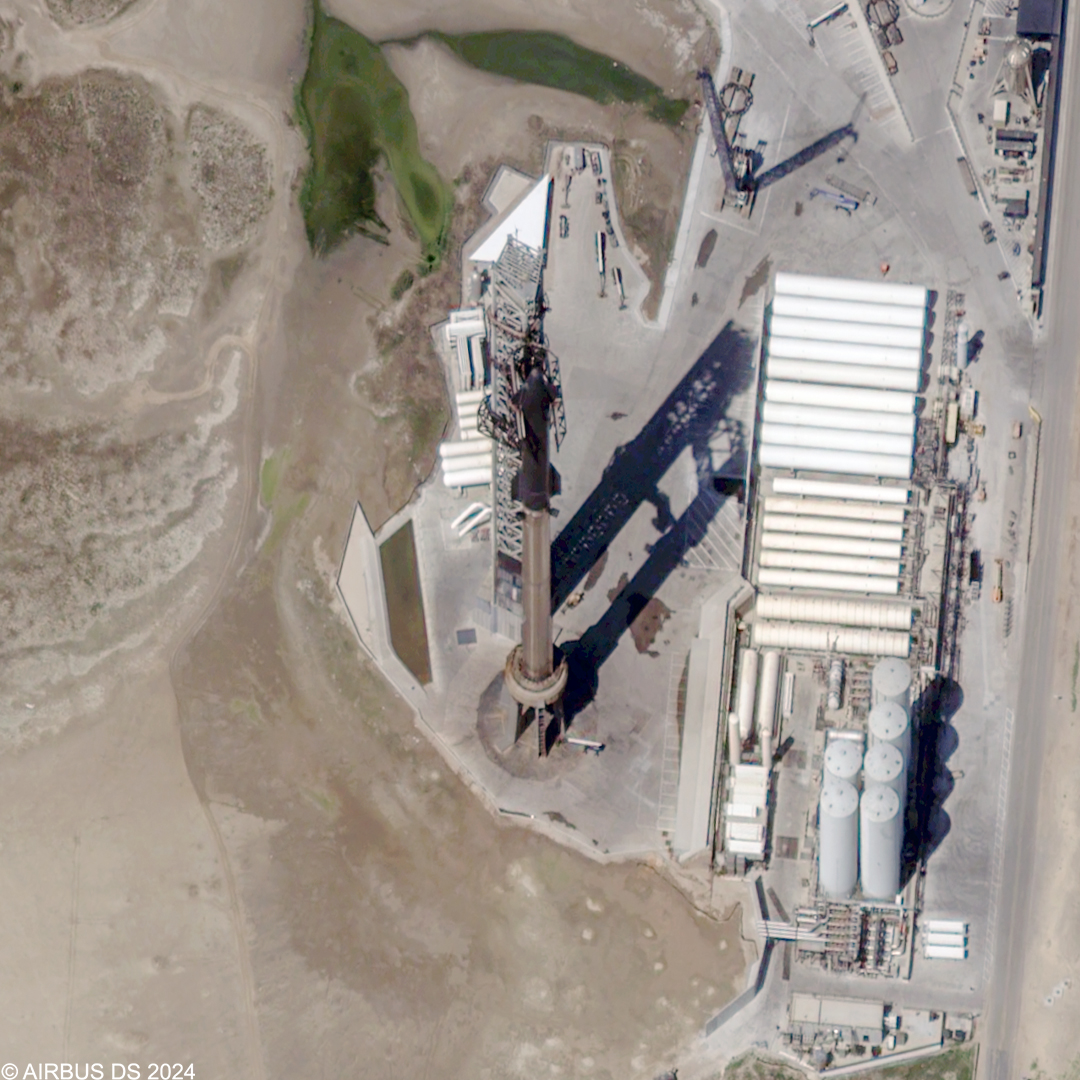 Starbase Launch Site - Mar 11, 2024 | SpaceFromSpace